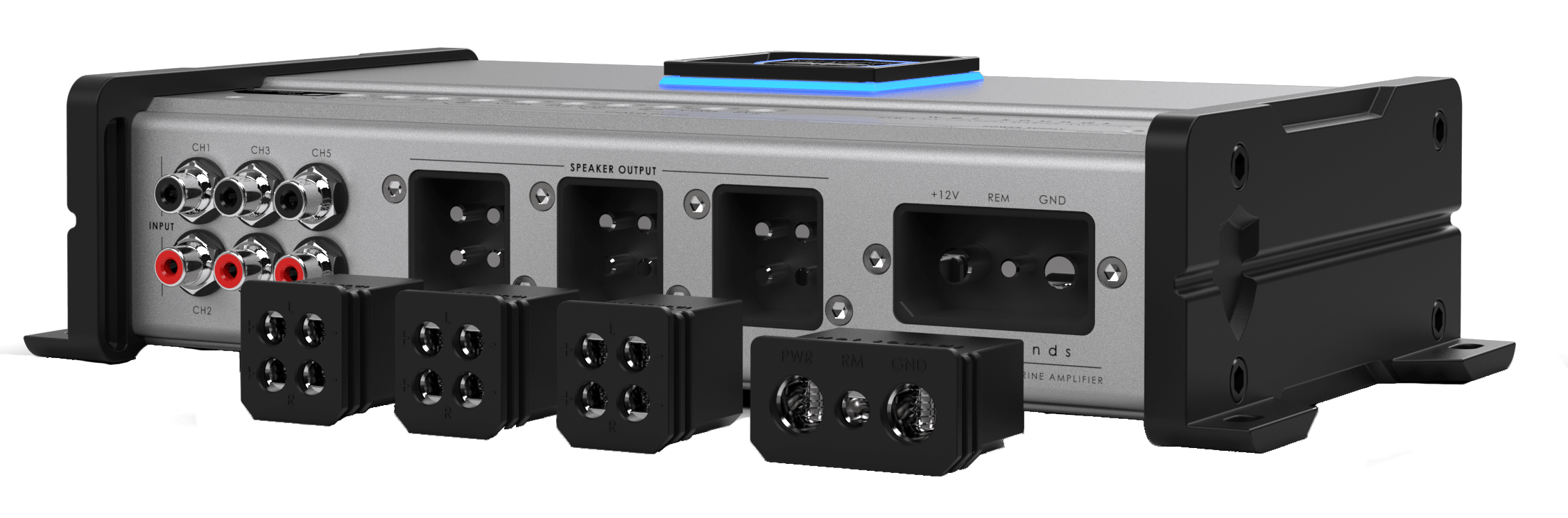 Wet Sounds HTM-6 Full-Range Class-D 6-Channel Amplifier | Bass Pro Shops